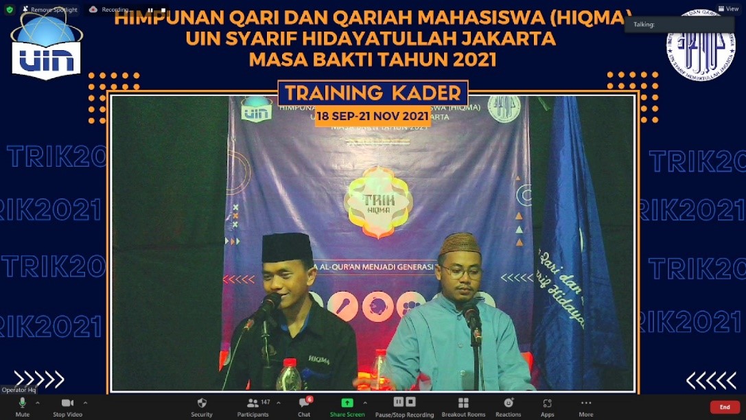TRAINING KADER (TRIK) PERIODE DUA 2021 (6) - HIQMA UIN Syarif ...